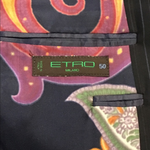 Etro | Jackets & Coats | Etro Designer Sports Coat Made In Italy 5 R ...